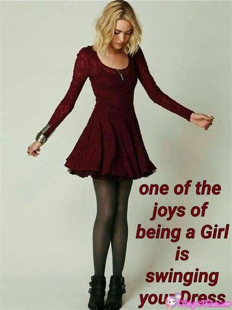 Blonde Betaboy Dancing In Womans Dress Sissy Caption