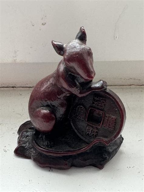 Статуэтка крысы китайская винтаж — цена 600 грн в каталоге Статуэтки Купить товары для дома и