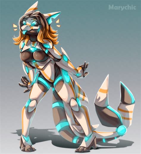 Detail Shark Robot Girl Commission Done For A Discord User X3 As A T For His Friend D I Hope