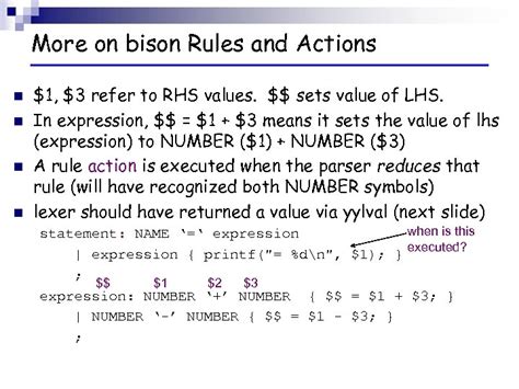 Compiler Tools Lex Yacc Flex Bison