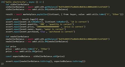 12 Test Code To Check If The Seller Is Paid After A Transaction Download Scientific Diagram