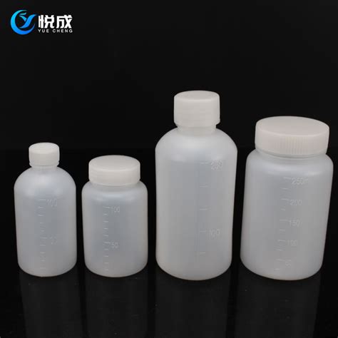 塑料广细大小口取样品瓶50 100 250 500 1000 2000mlPE聚乙烯材质分样瓶水样采集 虎窝淘