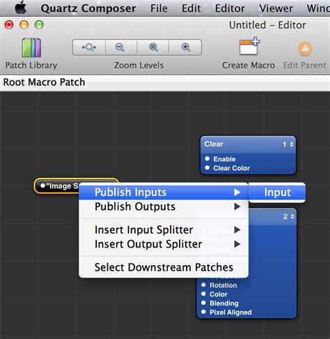 making quartz composer fx — vdmx mac vj software