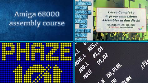 The Complete Course To Amiga Assembly Programming Vintage Is The New Old