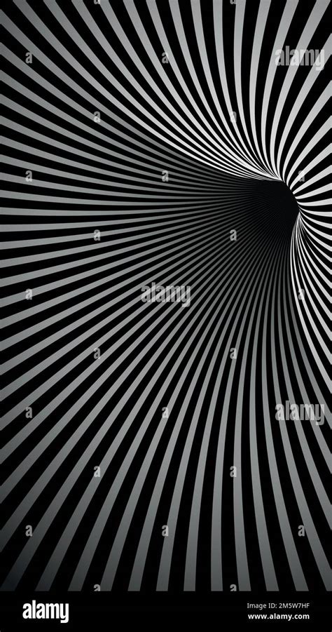 3d Monotone Mystery Vortex Design Element Vector Stock Vector Image