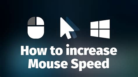 How To Increase Mouse Speed In Windows YouTube