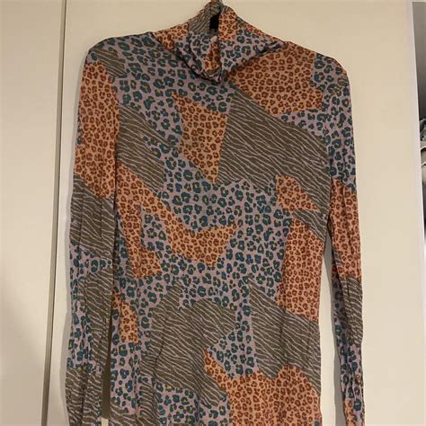 Gorman Leopard Print Turtle Neck Ignore Universal Depop Gorman Leopard Print Turtle Neck Ignore Universal Depop