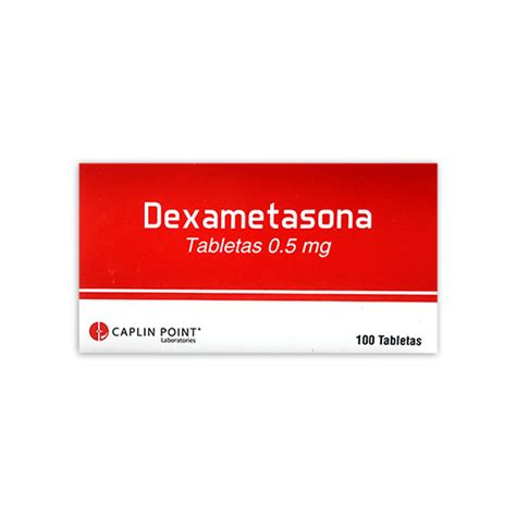 Dexametasona 05mg Blister X 10 Tabletas Caplin Farmacias Ave Fenix