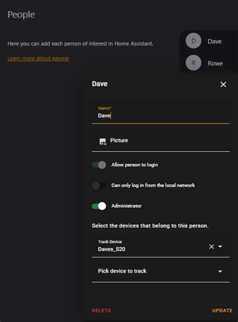 person tracking no longer working configuration home assistant community