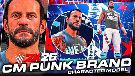 Wwe 2k26 This Cm Punk Mod Look So Realistic Youtube