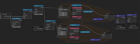 Geometry Nodes How To Trace Out Mesh Islands And Handle Blended