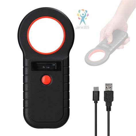 Pet Microchip Reader Scanner Wireless Rfid Handheld Chip Scanner Rechargeable Animal Tags