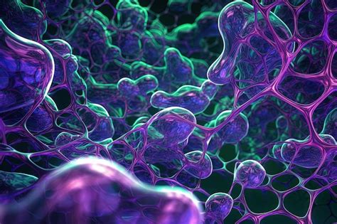 Premium Ai Image Science And Medicine Abstraction With Neurons Transmitting Synapse Signal