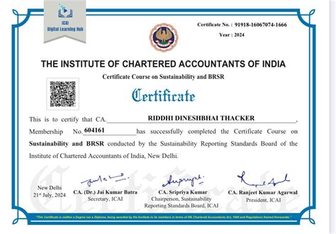 Ca Riddhi Thacker On Linkedin Sustainability Bsrr