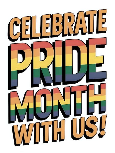 Pride Month Letters Images Free Download On Freepik