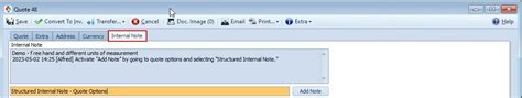 Smart It Help Internal Note
