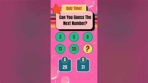 guess next number 🤔 quiz youtubeshorts youtube