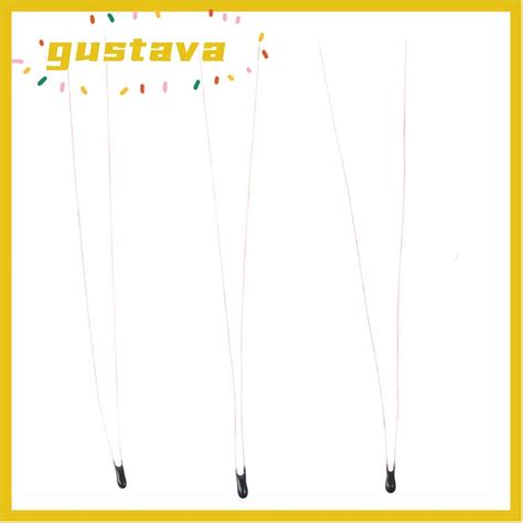 Gustava 10pcs Ntc Thermistor Resistors 10k Ohm Mf52b Probe Strap Wire With 60mm Enameled Wire