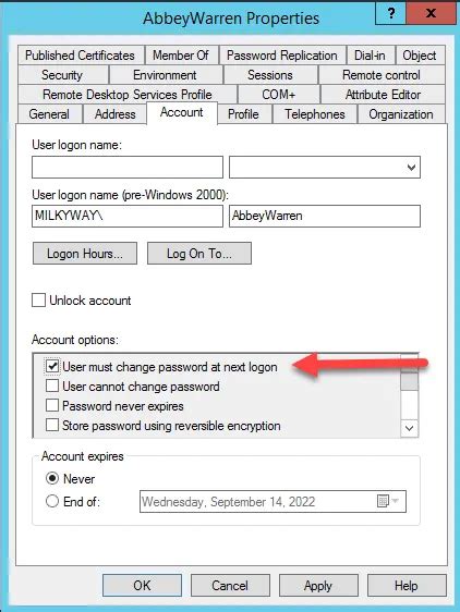 Reset Password Via Set Adaccountpassword Cmdlet In Ad