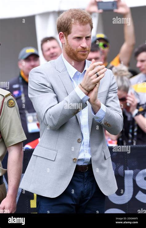 Prince Harry Duke Of Sussex Meets Athletes At The Invictus Games And