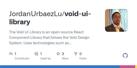 Github Jordanurbaezluvoid Ui Library The Void Ui Library Is An Open
