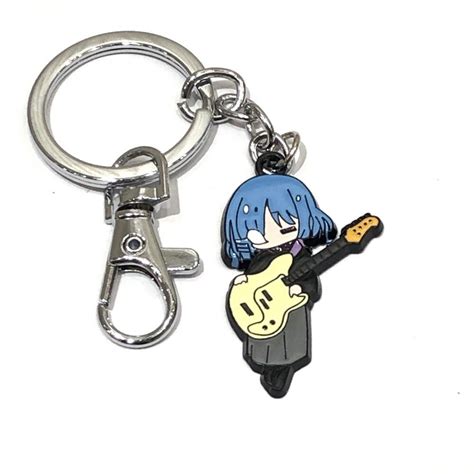 Брелок для ключей Аниме Одинокий рокер Хитори Гото Bocchi The Rock Брелок на ключи купить с