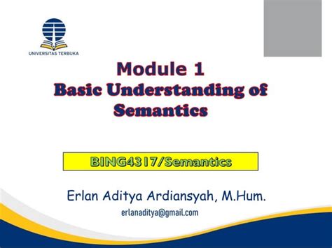 Session 1 Basic Understanding Of Semanticspdf