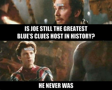 Actual Argument Nathan And Colin Had About The Best Host Of Blues