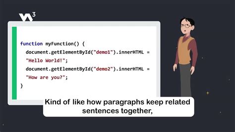 Javascript Statements Part 4 Code Blocks W3schools Javascript Programming Youtube