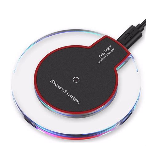 Compact Wireless QI Charging Pad Mobile Fun