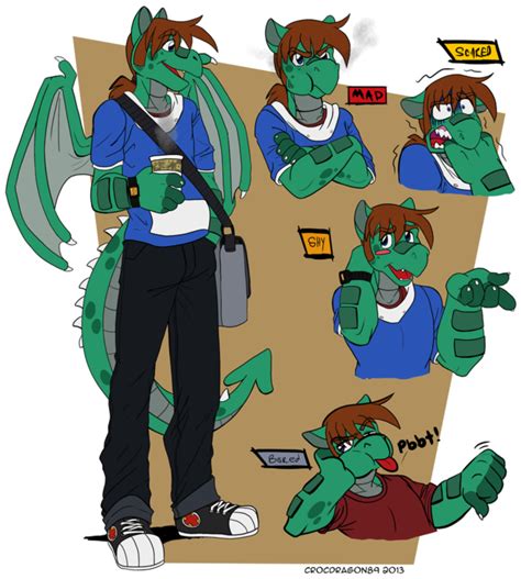 Josh Character Sheet By Crocdragon89 On Deviantart