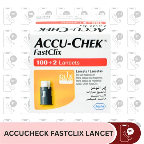Jual Accu Chek Fastclix Lancet Jarum Cek Tes Gula Darah Accuchek Shopee Indonesia