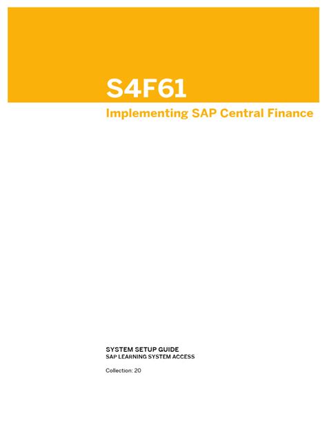 Sap Cfin Pdf Banks Information