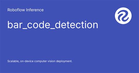 Barcodedetection Roboflow Inference