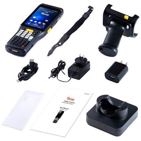 Tera Digital Android 11 Barcode Scanner Pda 47 Keys Zebra Se4750mr P162gc