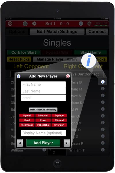 dartconnect para iphone descargar