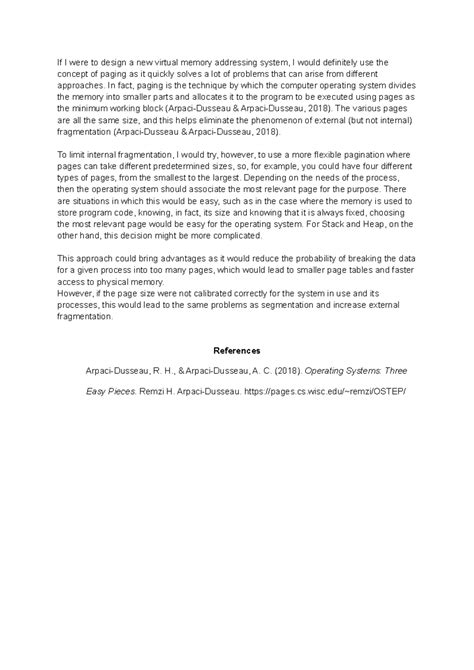 discussion assignment unit 6 cs 2301 if i were to design a new