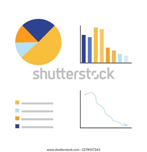 Infographics Charts Graph Data Analysis Web Stock Vector Royalty Free Shutterstock