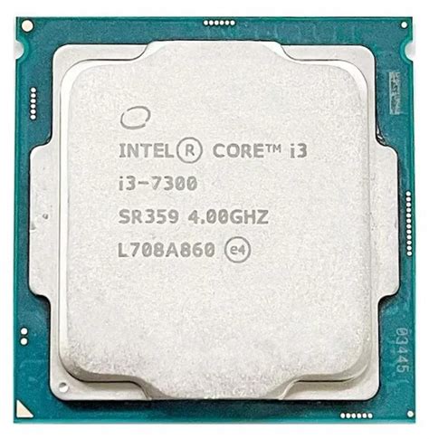 Processador Core I3 7300 4 0ghz 1151 Pull Oem Intel