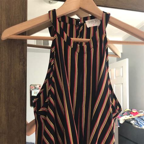 Marshalls Other Striped Jumpsuit From Tj Maxx Poshmark