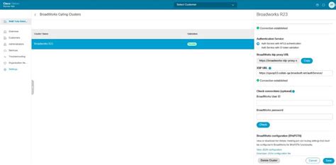 Bring Your Own Pstn Solution For Webex For Cisco Broadworks Modified 30 September 2021