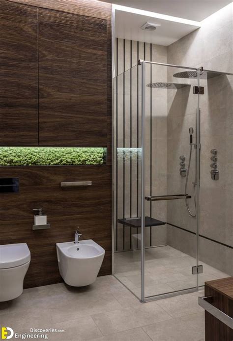 รวม 26 ไอเดีย ห้องน้ำสไตล์โมเดิร์น โทนสีเทา ๆ สวยเรียบแต่หรูน่าใช้