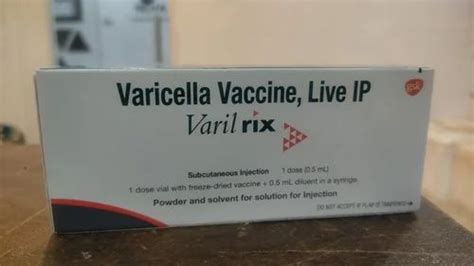 Varilrix Injection 0 5 Ml At ₹ 1899 Piece In Mumbai Id 2856479115391