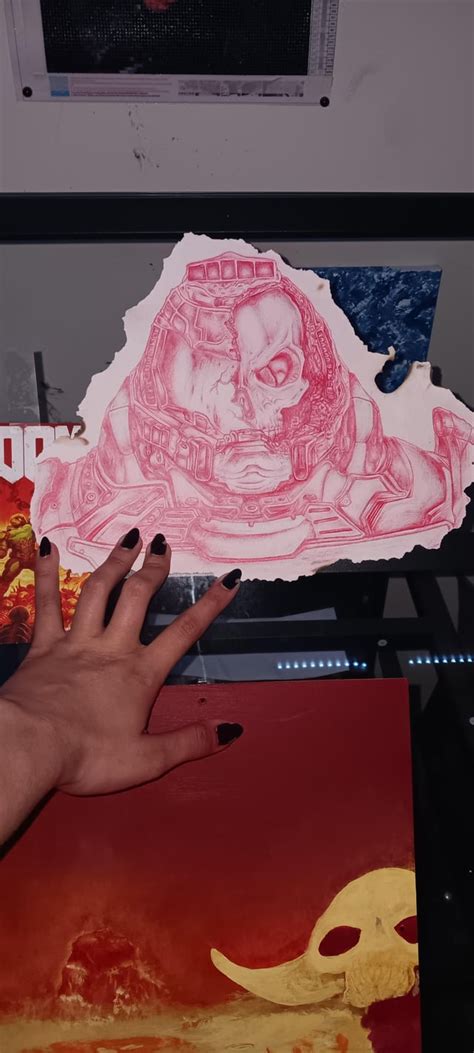 Doom Drawing Rdrawing