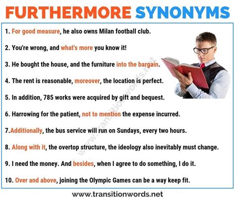 Furthermore Synonym List Of 20 Powerful Synonyms For Furthermore