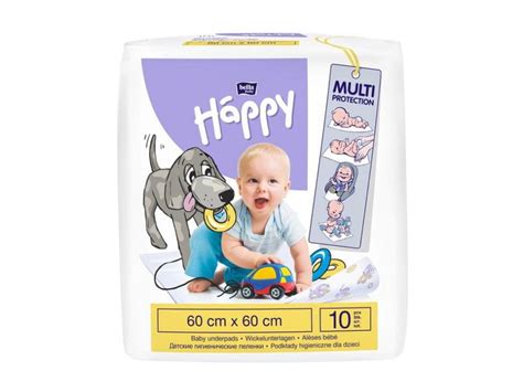 Bella Happy přebalovací podložky 60x60 10 ks - Kupplenky.cz