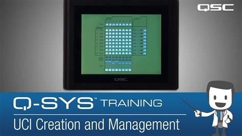 Q Sys Control Overview Uci Creation And Management Youtube