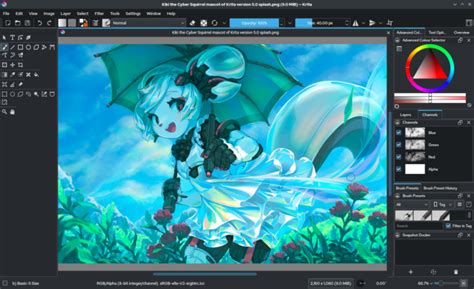 Krita 52 Llega Con Mejoras De Rediseño En Herramientas Y Mas
