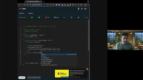 Frontend Interview Implement Classnames Javascript Youtube