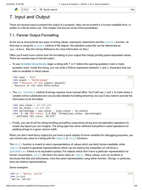 Input And Output Python 312 Pdf Json Computer File